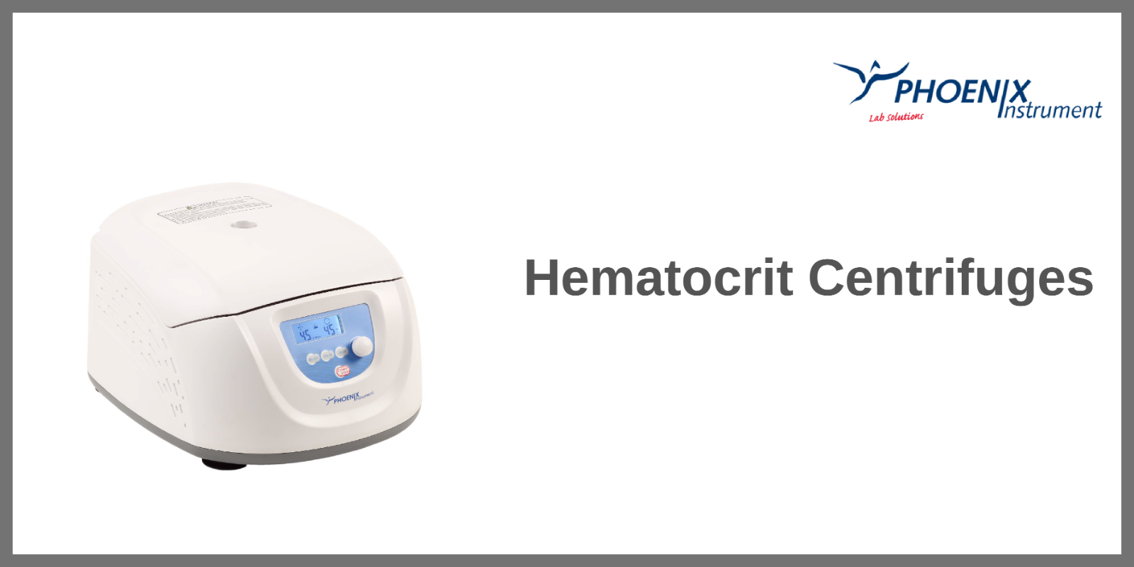 Product | Hematocrit Centrifuges